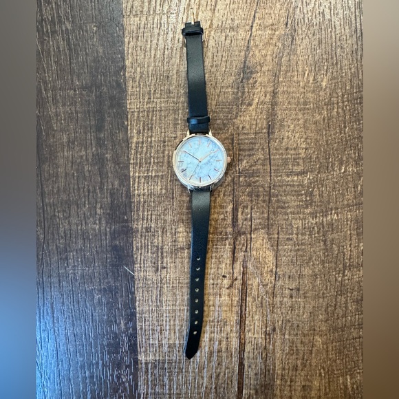 Francesca's Collections | Accessories | Francescas Black Leather Strap ...